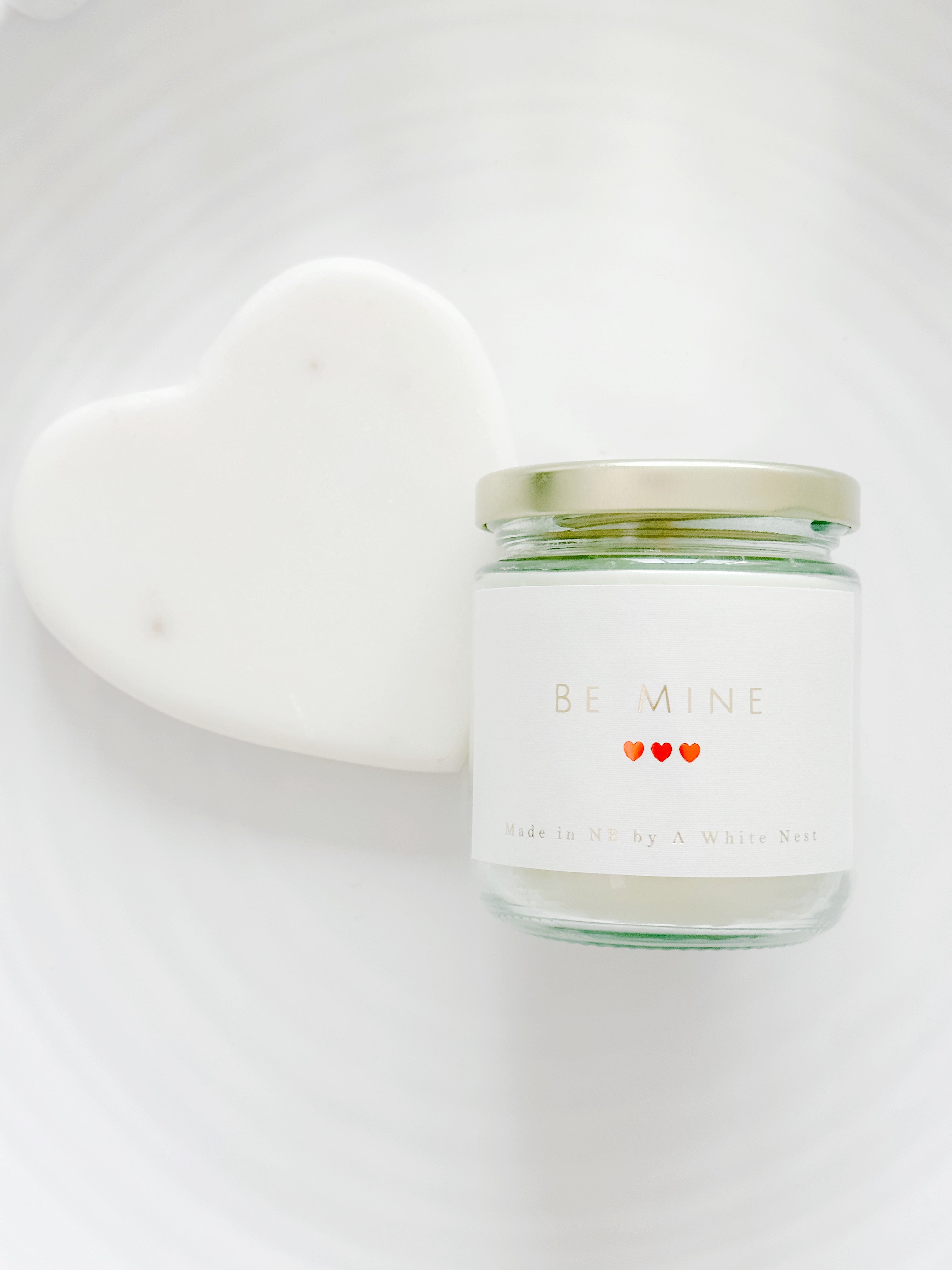 A White Nest: Be Mine Candle – Lethbridge Lane